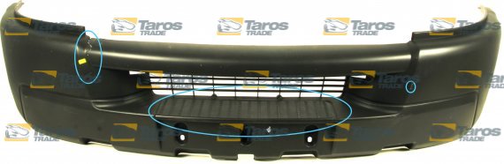 Броня предна за Renault Mascott 2005-2010 - Предни брони - Avtosklad.bg